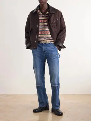 Aimé Leon Dore Fair Isle Wool-blend Sweater