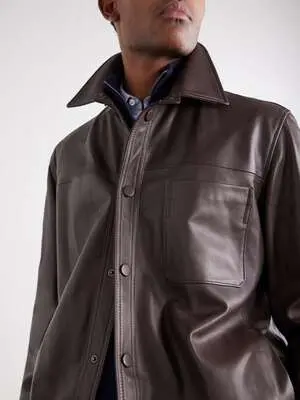 SLOWEAR Montedoro Leather Jacket