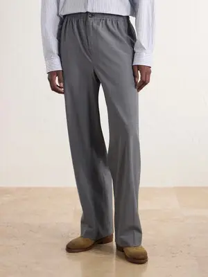 Aimé Leon Dore Straight-leg Houndstooth Trousers