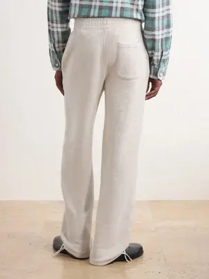 Aimé Leon Dore Marina Straight-leg Cotton-jersey Sweatpants