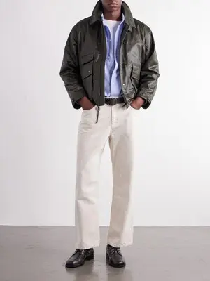 FRIZMWORKS Cotton-blend Oxford Shirt