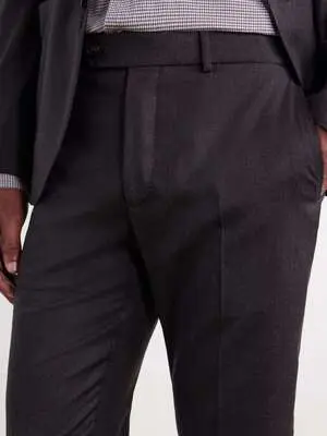 SLOWEAR Incotex Tapered Wool-blend Flannel Trousers