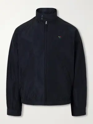 Aimé Leon Dore Embroidered Shell Jacket - Black