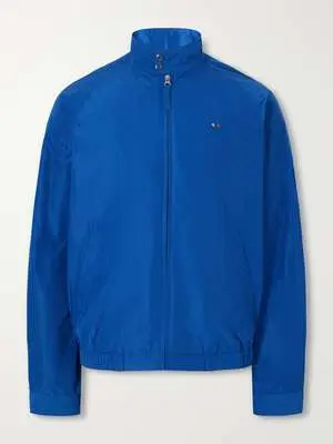 Aimé Leon Dore Embroidered Shell Jacket - Blue