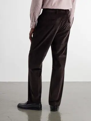 Paul Smith Straight-leg Cotton-stretch Corduroy Suit Trousers