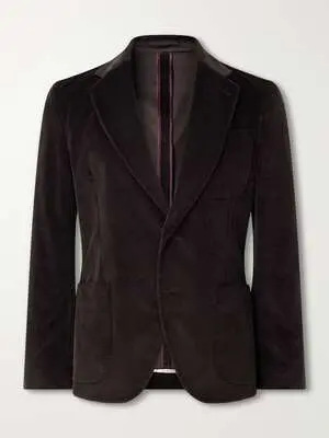 Paul Smith Cotton-blend Corduroy Suit Jacket - Brown
