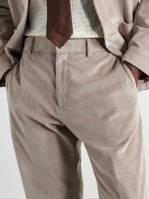 Paul Smith Straight-leg Cotton-stretch Corduroy Suit Trousers