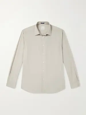 Paul Smith Cotton-poplin Shirt - Gray
