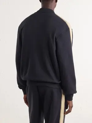 Aimé Leon Dore Saint George Logo-embroidered Striped Cotton Track Jacket