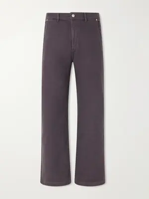 MFPEN Straight Cut Organic Straight-leg Jeans - Gray