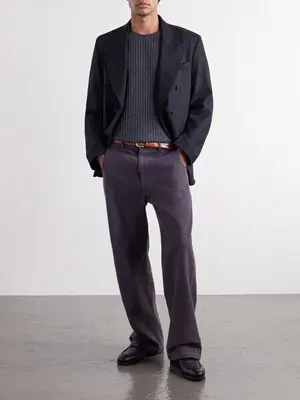 MFPEN Straight Cut Organic Straight-leg Jeans