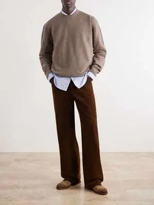 JIL SANDER Cashmere And Wool-blend Sweater