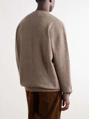 JIL SANDER Cashmere And Wool-blend Sweater