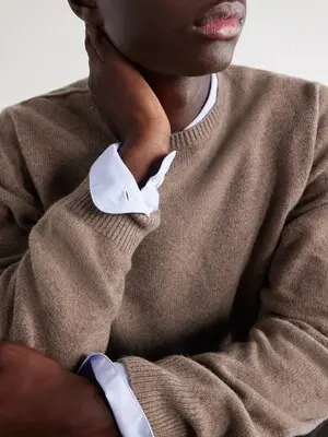 JIL SANDER Cashmere And Wool-blend Sweater