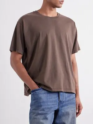 MFPEN Organic Cotton-jersey T-shirt - Brown
