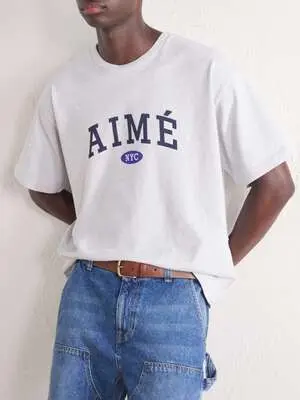 Aimé Leon Dore Logo-print Cotton-jersey T-shirt