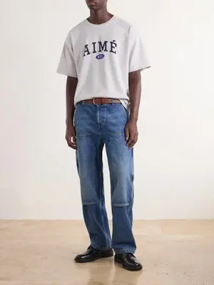 Aimé Leon Dore Logo-print Cotton-jersey T-shirt
