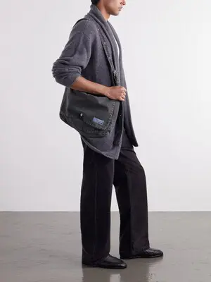 MFPEN Postman Logo-embellished Canvas Messenger Bag