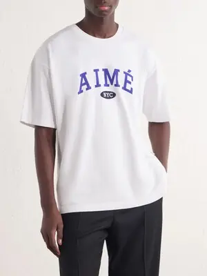 Aimé Leon Dore Logo-print Cotton-jersey T-shirt