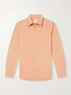 Paul Smith Cotton-poplin Shirt - Orange