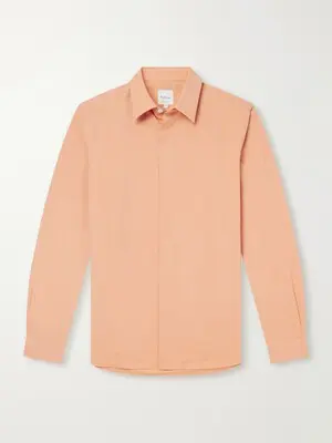 Paul Smith Cotton-poplin Shirt - Orange