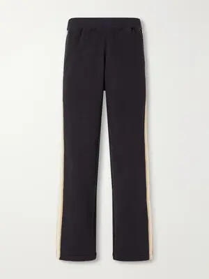 Aimé Leon Dore Straight-leg Striped Cotton Sweatpants