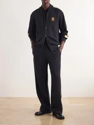 Aimé Leon Dore Straight-leg Striped Cotton Sweatpants