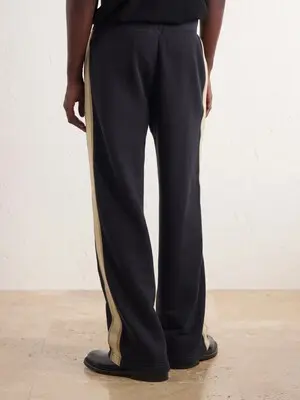 Aimé Leon Dore Straight-leg Striped Cotton Sweatpants