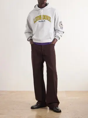 Aimé Leon Dore Logo-appliqué Cotton-jersey Hoodie