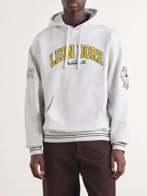 Aimé Leon Dore Logo-appliqué Cotton-jersey Hoodie