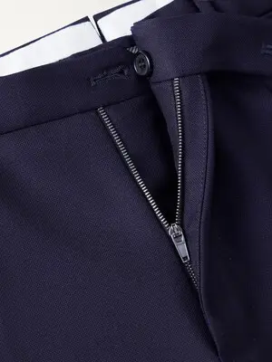 SLOWEAR Incotex Tapered Cotton-blend Twill Trousers