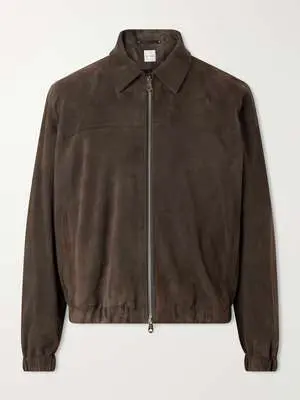 Paul Smith Suede Jacket - Brown