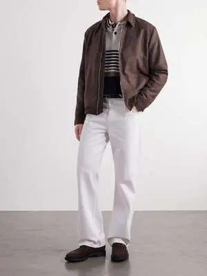 Paul Smith Wool-blend Bouclé Blouson Jacket