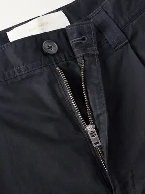 Aimé Leon Dore Straight-leg Pleated Cotton Trousers