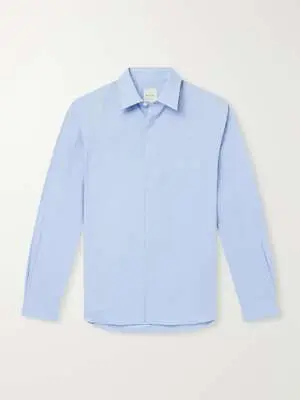 Paul Smith Cotton-poplin Shirt - Blue