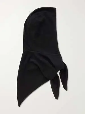 Arch4 Hooded Cashmere Scarf - Black