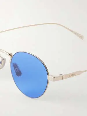 Celine Round-frame -tone Sunglasses