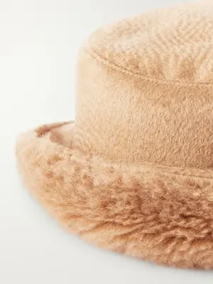 Max Mara Fiducia Teddy -hair Bucket Hat
