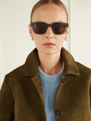 Barton Perreira Butzi D-frame Acetate Sunglasses
