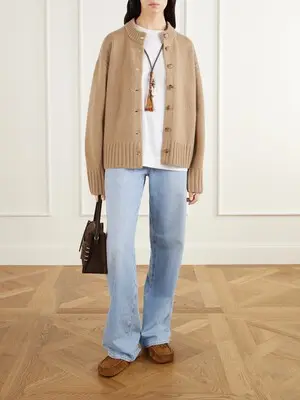 Guest In Residence Cozy Cashmere Cardigan