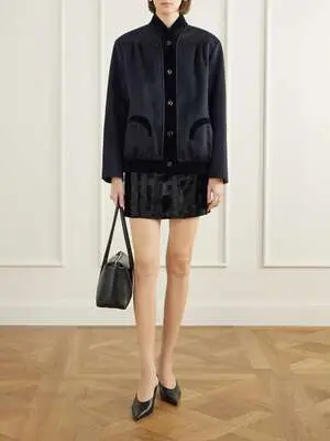 BLAZÉ MILANO Coiba Wool And Cashmere-blend Jacket