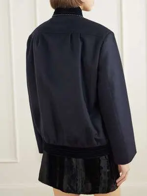 BLAZÉ MILANO Coiba Wool And Cashmere-blend Jacket
