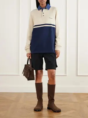 JW Anderson Twisted Patch Pocket Cotton-twill Shorts