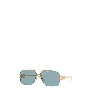 Versace Geometric Sunglasses