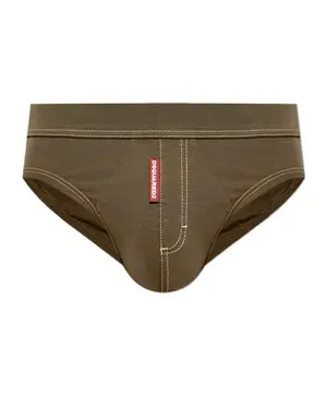 Dsquared2 Logo Underwear - Brown