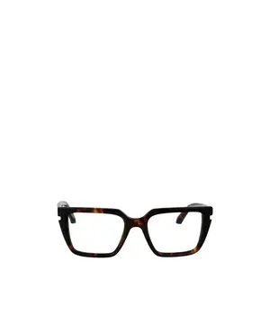 Off-White Optical Style 52 Square Frame Glasses - Black