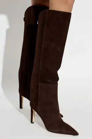 JIMMY CHOO Alizze 85 Pointed-toe Boots