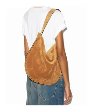Isabel Marant Étoile Oskan Hobo Bag - Cognac