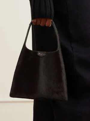 Alaïa Mini Calf Hair Shoulder Bag