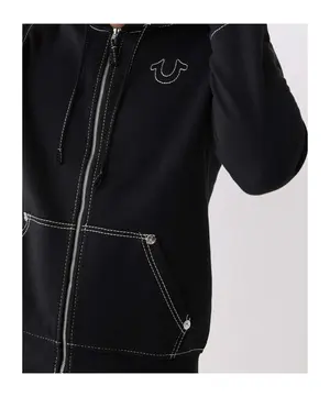 True Religion Big T Zip Hoodie